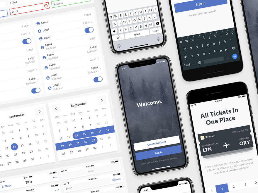 UI Design System - Desktop Version